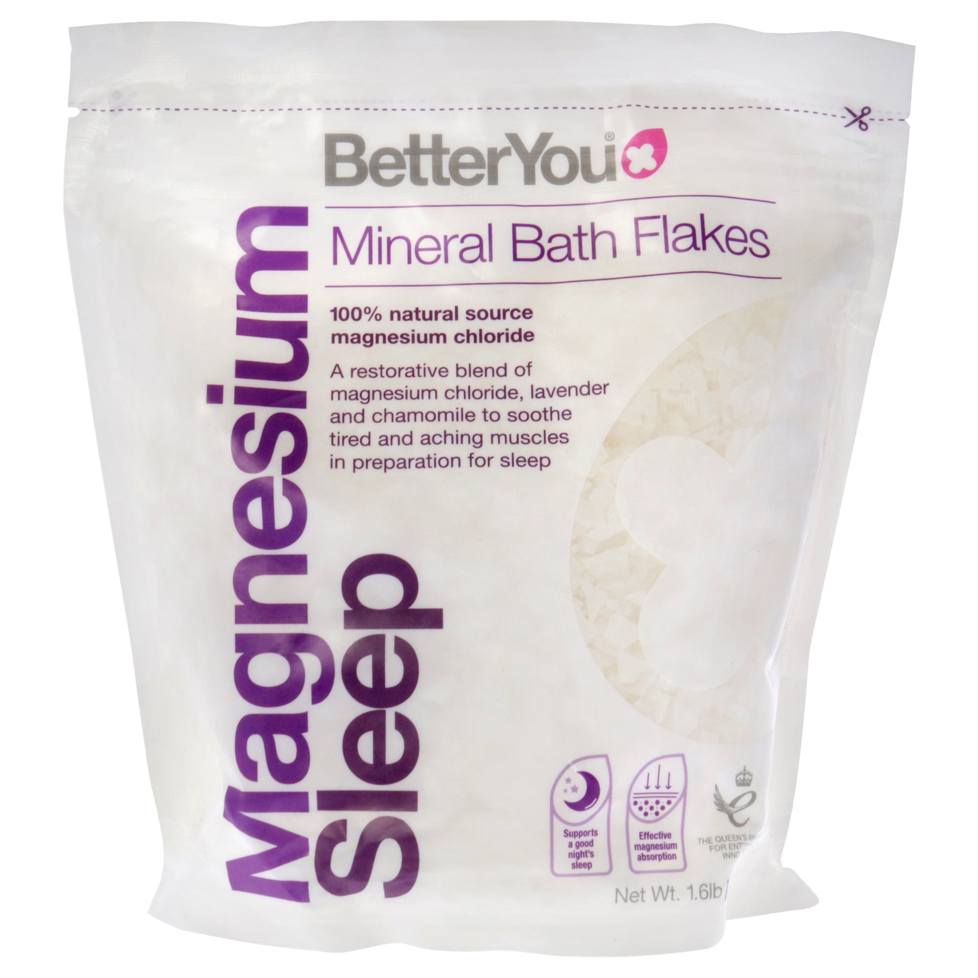 BetterYou Magnesium Sleep , 26.4 oz Bath Salt - Walmart.com
