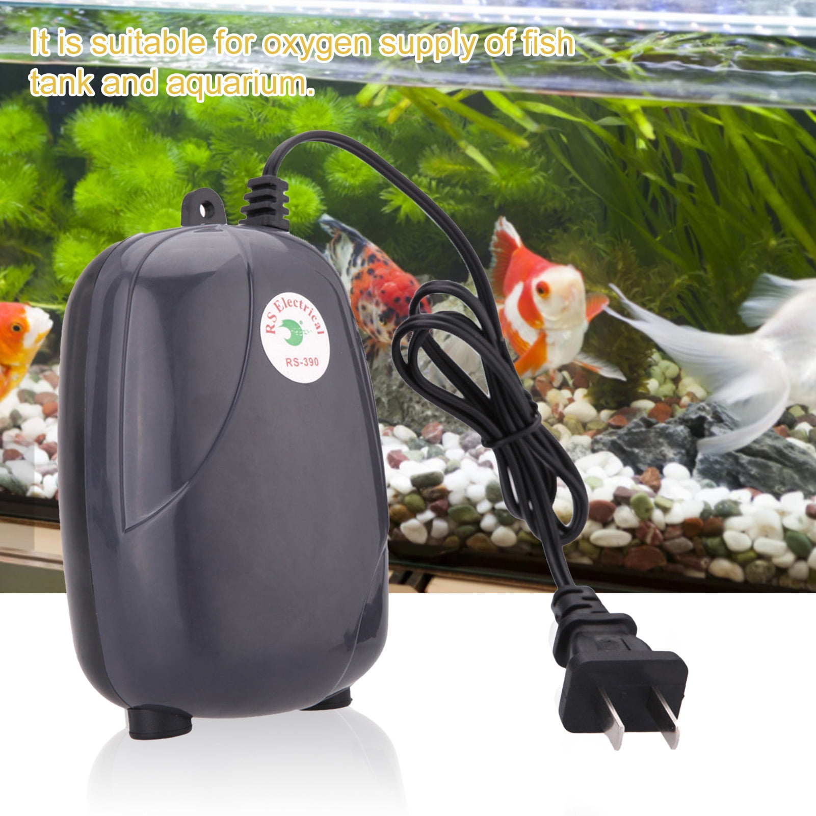 BetterZ Aquarium Air Pump Provide Oxygen Fish Breeding Accessories ...