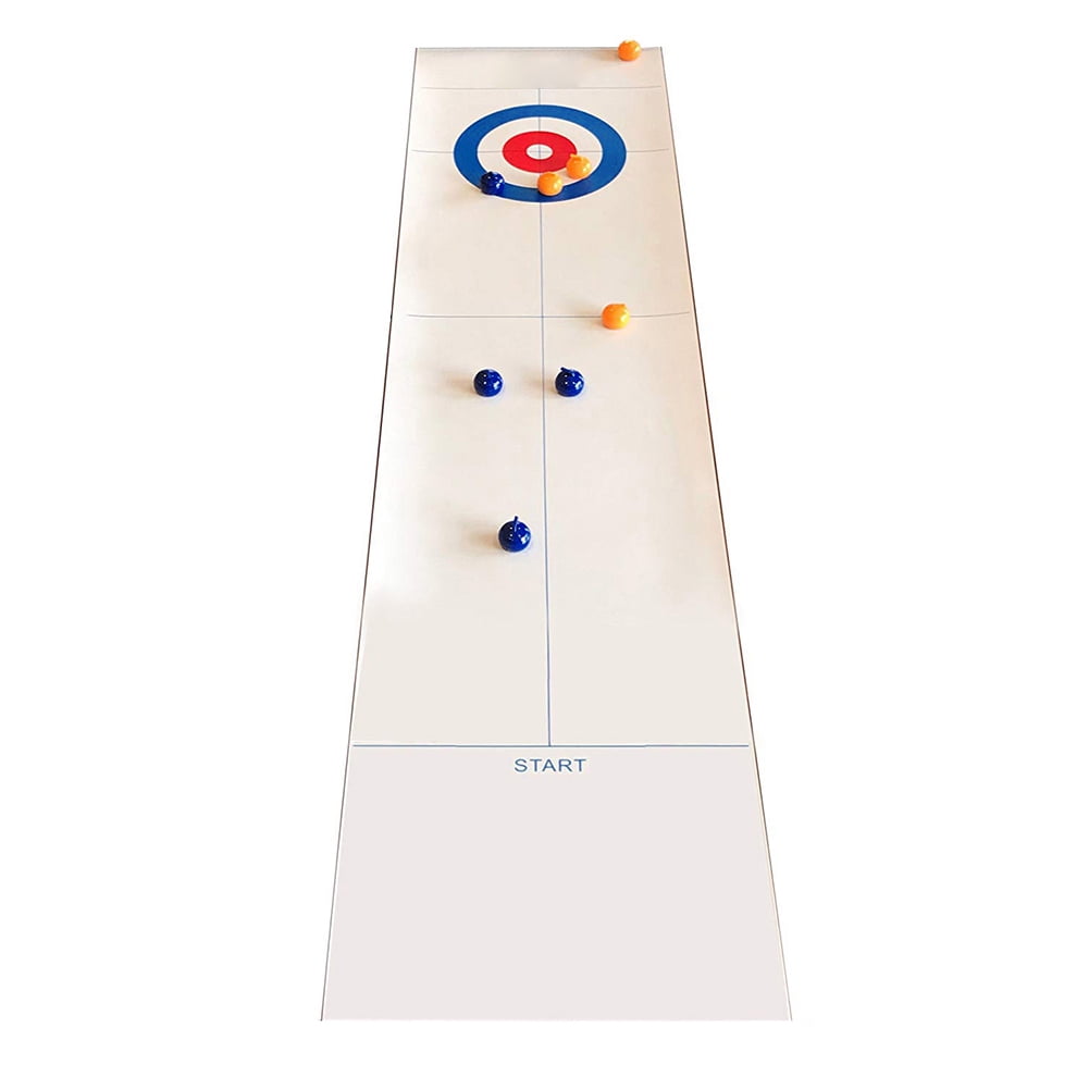 BetterZ Children Mini Tabletop Curling Bowling Ball Game Decompression ...