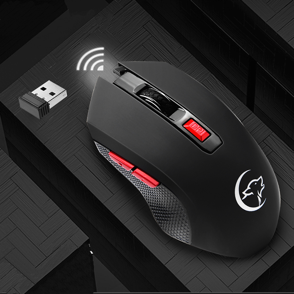 BetterZ G817 Universal Adjustable 2400DPI PC Battery Powered 2.4G ...