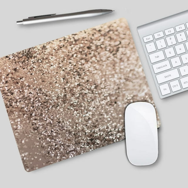 BetterZ Mouse Pad Soft Non-slip Smooth Surface Glass Texture Table ...