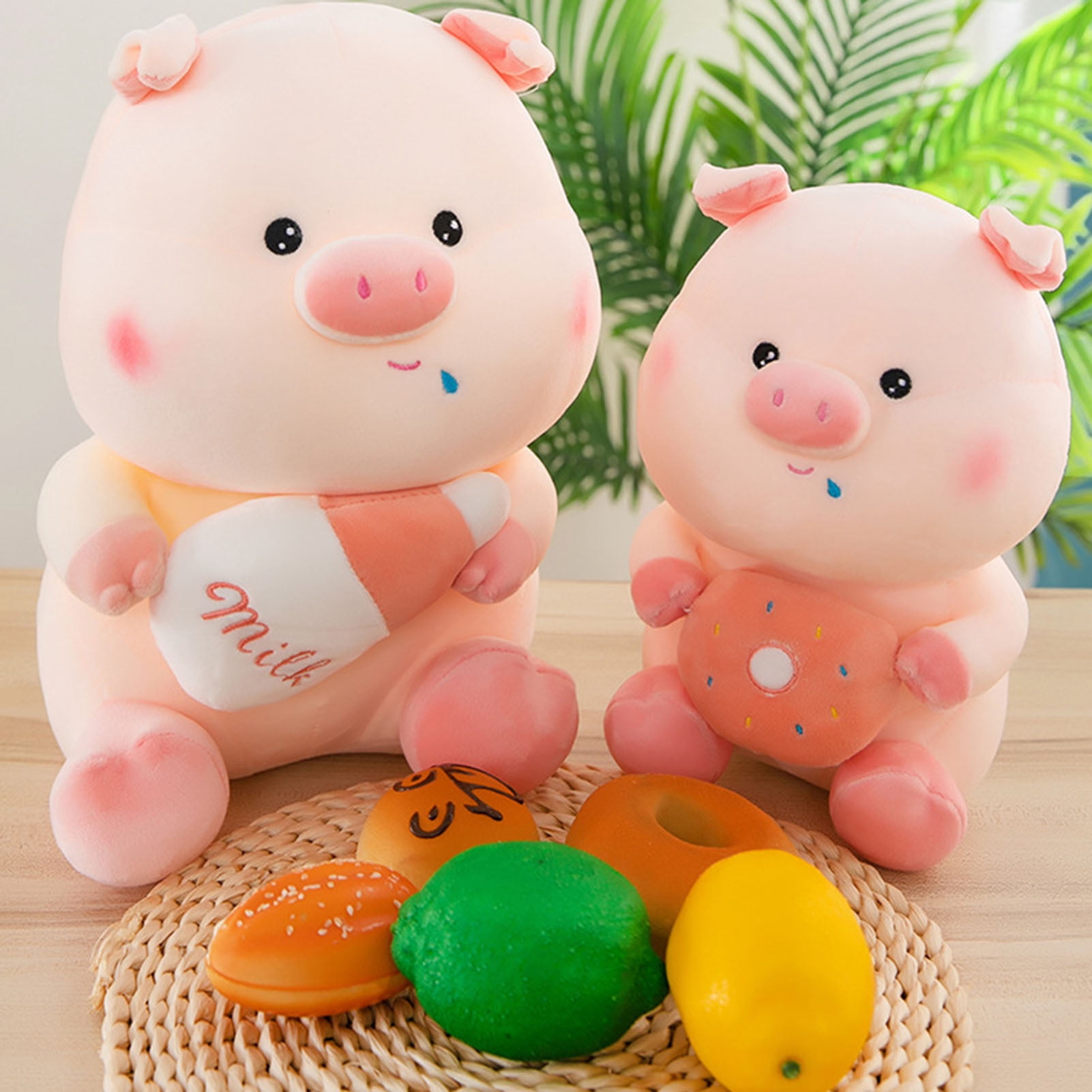 BetterZ Plush Pig Toy PP Cotton Filling Lovely Plushies Toys Piggy ...