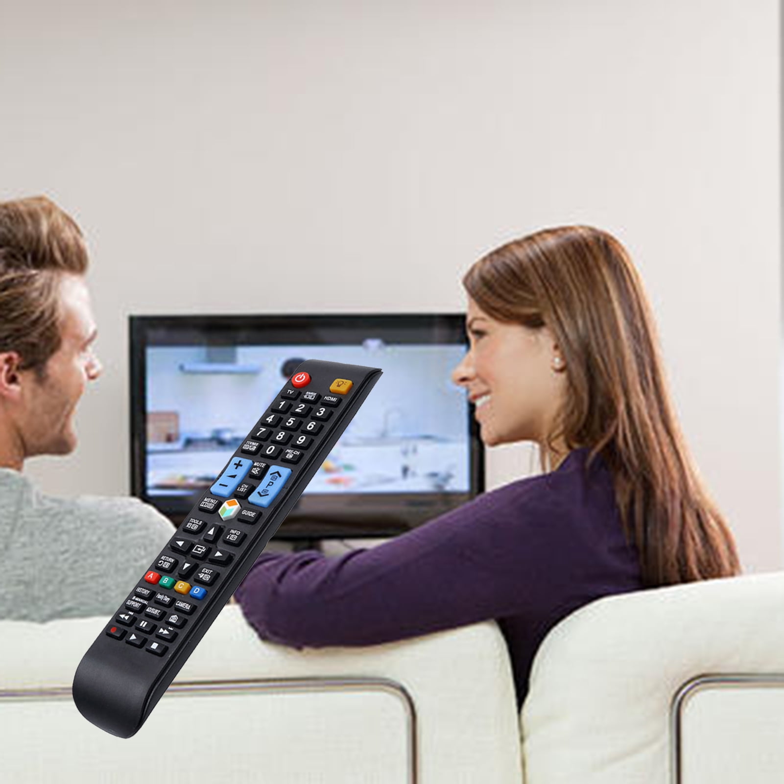 BetterZ Portable Infrared TV Remote Control Controller for AA59 00581A ...