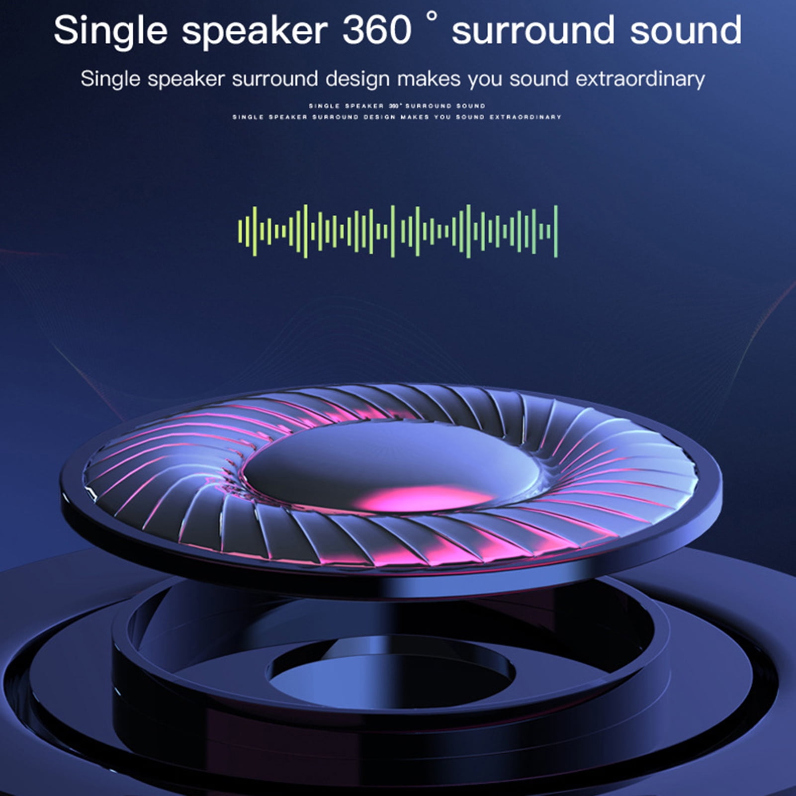 BetterZ Universal Portable Metal Shell Speaker with 3.5mm Audio ...