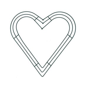 Wire Heart Frame