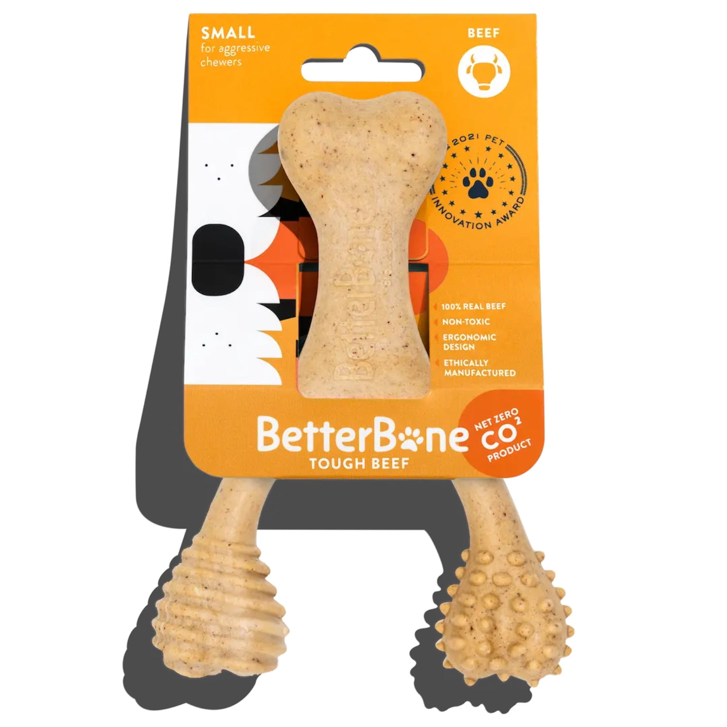 Betterbone Hard Beef Dog Chew Toy - Walmart.com