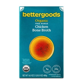 Great Value Chicken Broth 32 oz Carton Shelf-Stable for Soups and ...