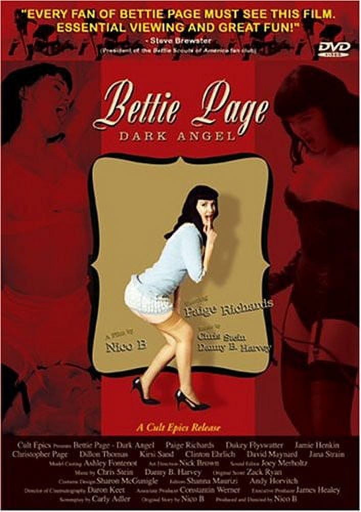 Bettie Page: Dark Angel (DVD), Cult Epics, Music & Performance - Walmart.com