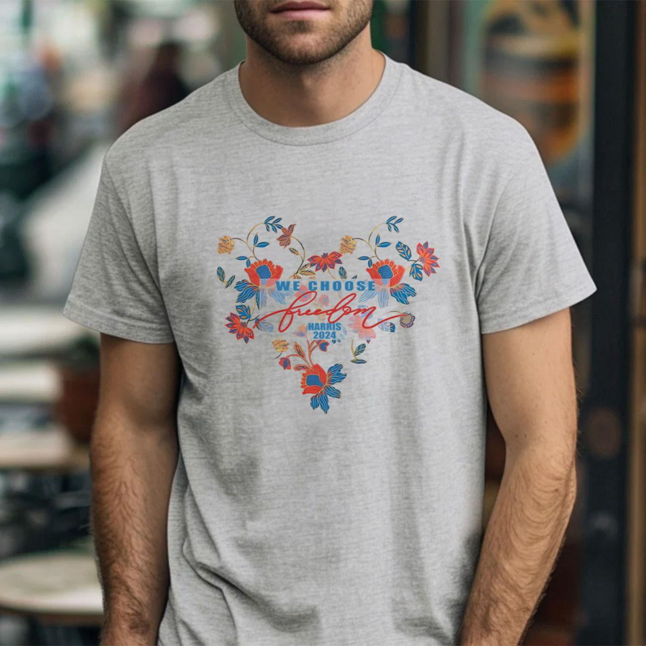 Bettina Benson We Choose Freedom Shirt - Walmart.com
