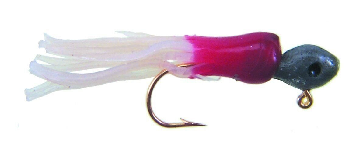 Betts 54-6-3-5 Mini Tube Jig, 1/16 oz, Red/Pearl - Walmart.com