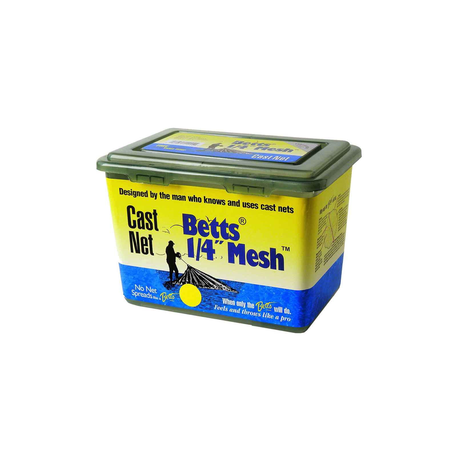 Betts Cast Net Mono 1/4' 6' Radius - Walmart.com