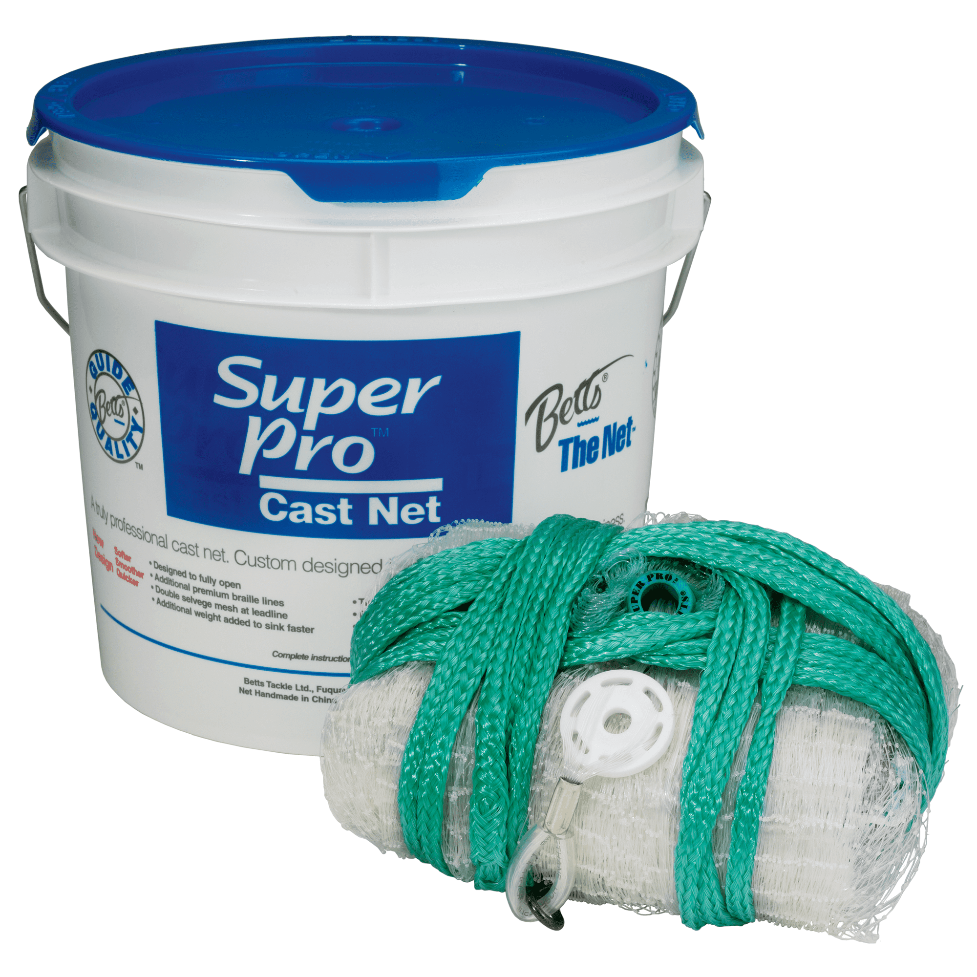 Betts Super Pro Cast Net - 8' - 1/4" Mesh - Walmart.com