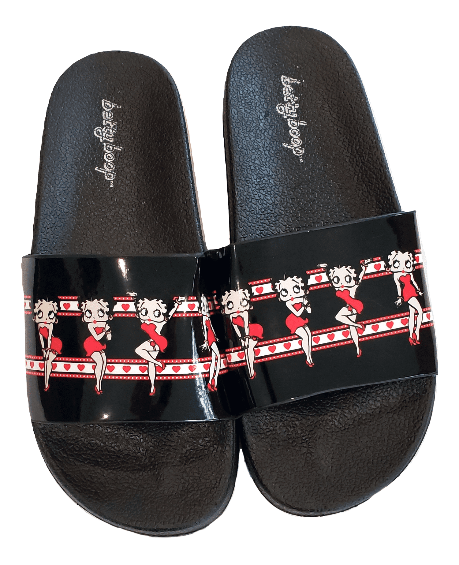 Betty Boop Adult Women Flip Flop Sandal Thong Slide Wedge (Size 10 ...