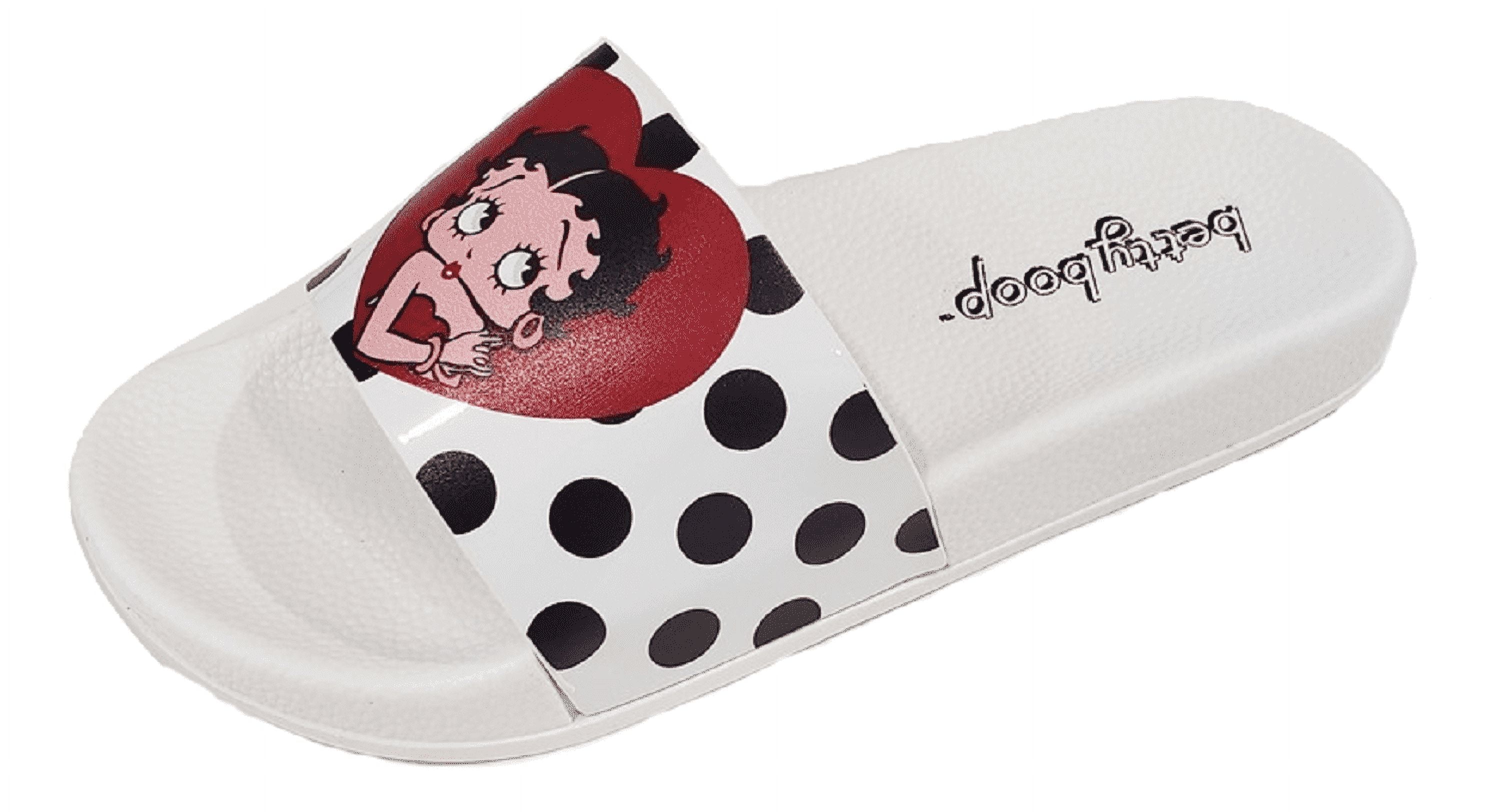 Betty Boop Adult Women Flip Flop Sandal Thong Slide Wedge (Size 11 ...