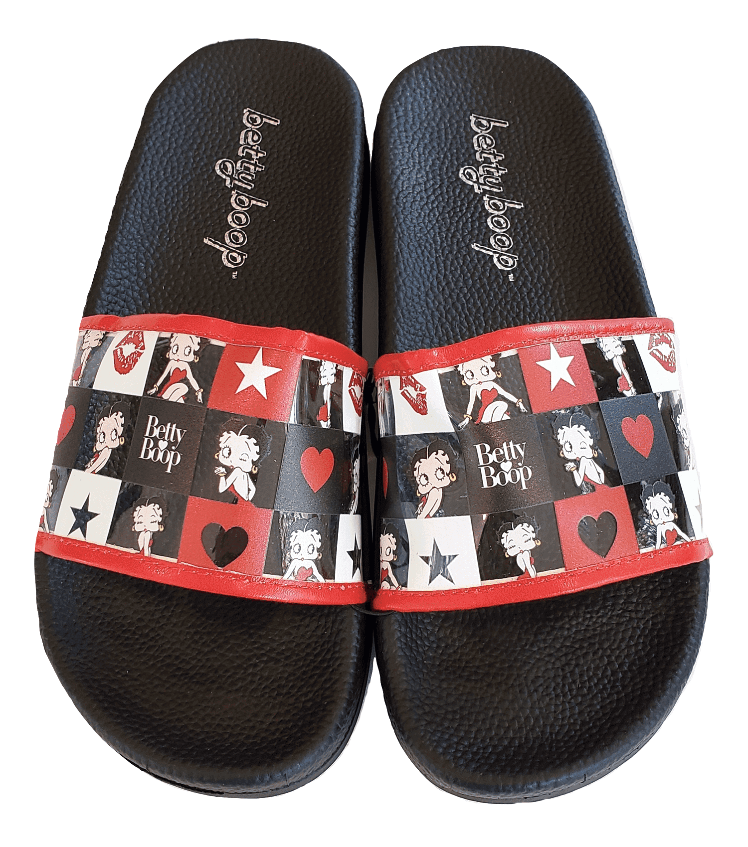 Betty Boop Adult Women Flip Flop Sandal Thong Slide Wedge Slide (Size 7 ...
