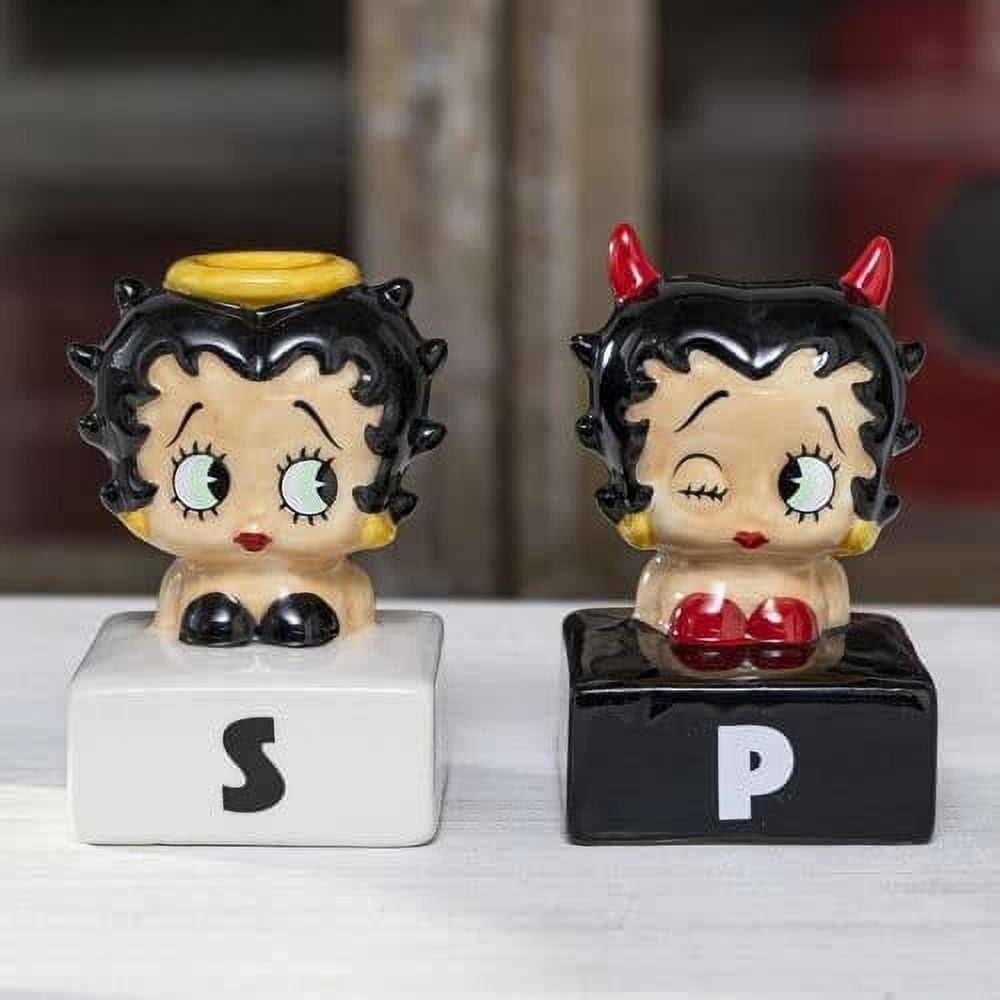 Betty Boop Angel & Devil Salt and Pepper Shakers Set of 2 - Walmart.com