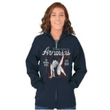 Betty Boop Arkansas State Map Outline Women Plus Size Zipper Hoodie ...