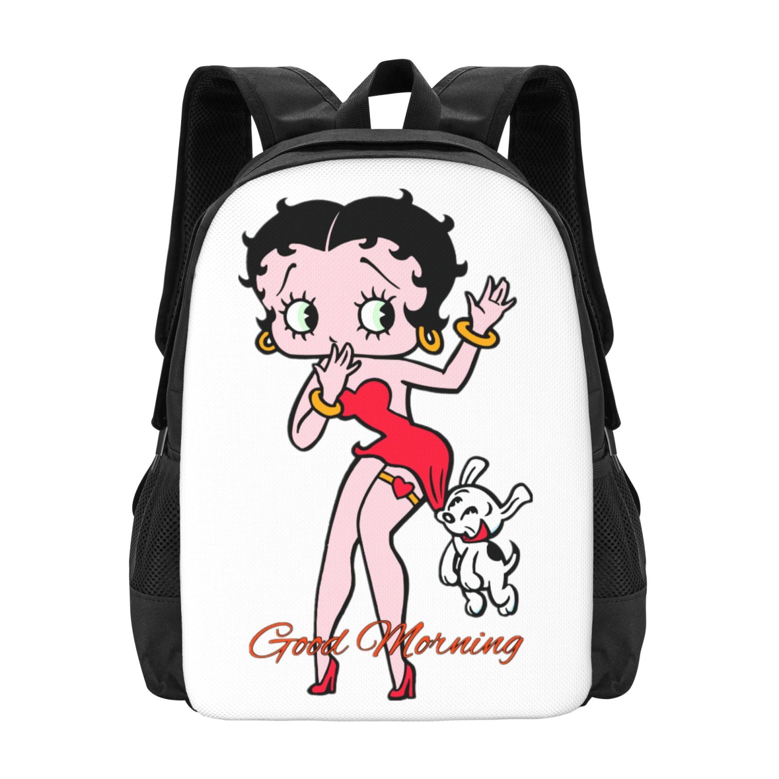 Betty Boop Backpack Travel Daypack Laptop Backpack For Men Women Hiking ...