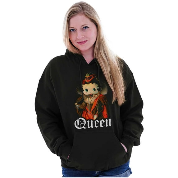 Betty Boop Baroque Queen Cartoon Women Plus Size Hoodie Brisco Brands ...