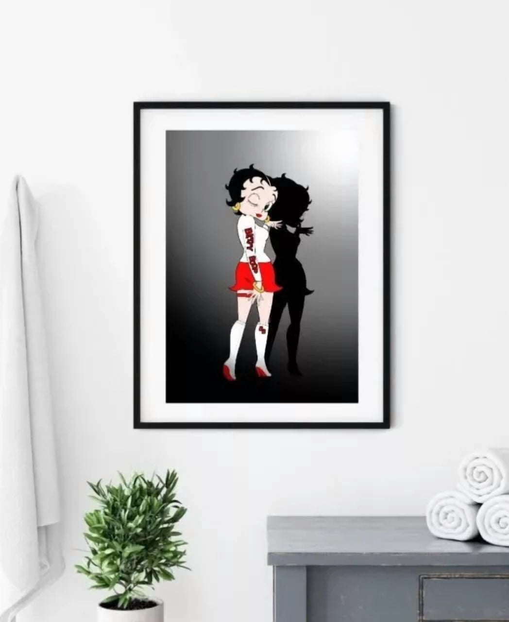Betty Boop Betty Boop Poster Print Vintage Cartoon Home Decor Vintage ...