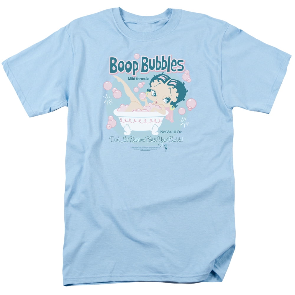 Betty Boop Betty Boop Bubbles Mens Short Sleeve Shirt - Walmart.com