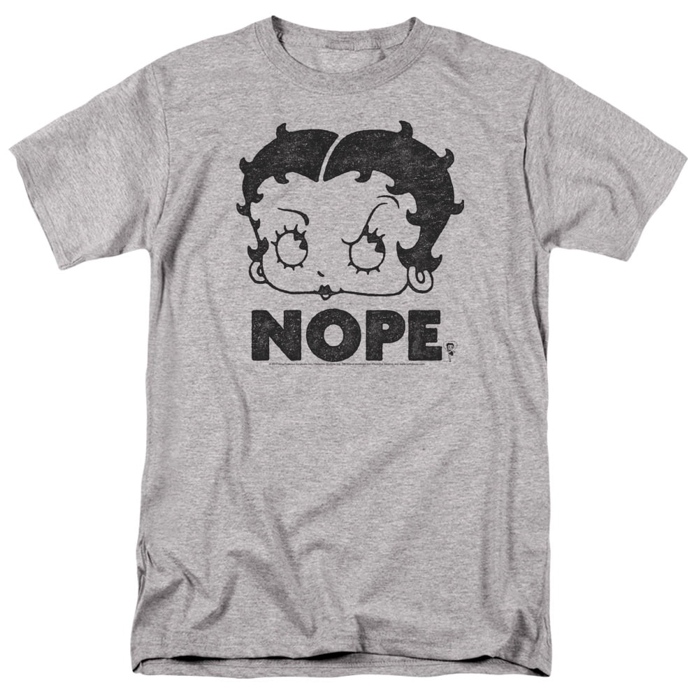 Betty Boop - Boop Nope - Short Sleeve Shirt - XXXX-Large - Walmart.com