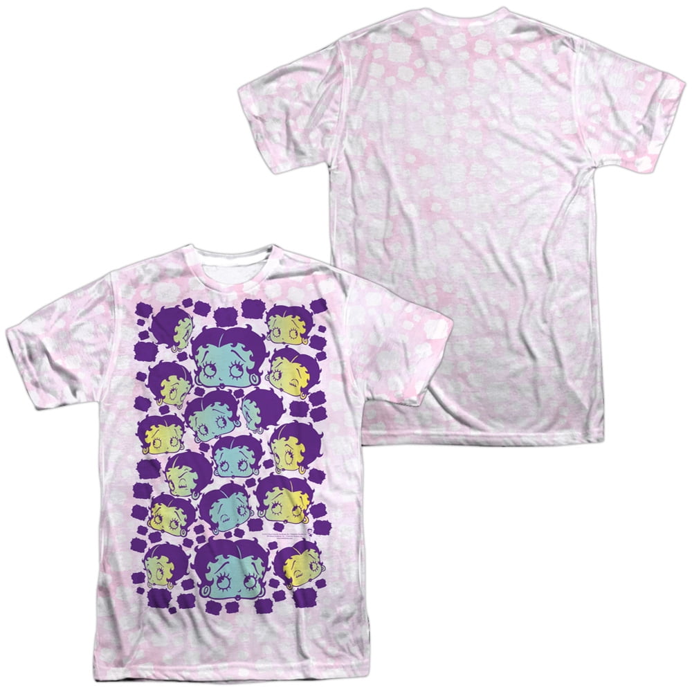 Betty Boop Boop & Repeat Unisex Adult Sublimated Costume T Shirt (Front ...