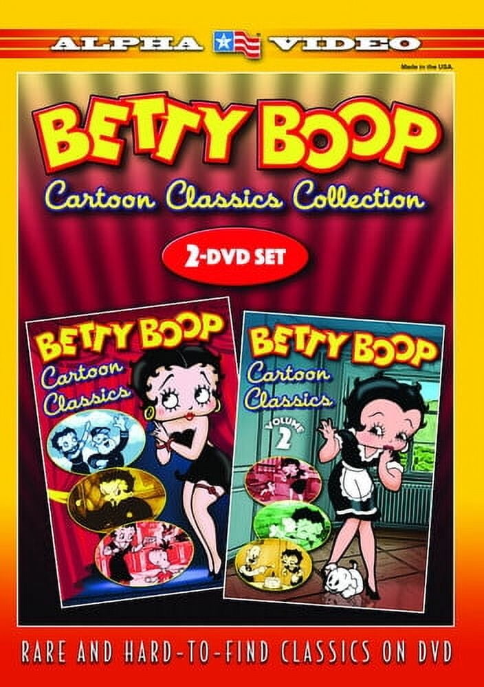 Betty Boop Cartoon Classics Collection (DVD), Alpha Video, Kids ...