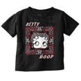 Betty Boop Cartoon Paisley Bandana Toddler Little Girl Graphic Tee ...