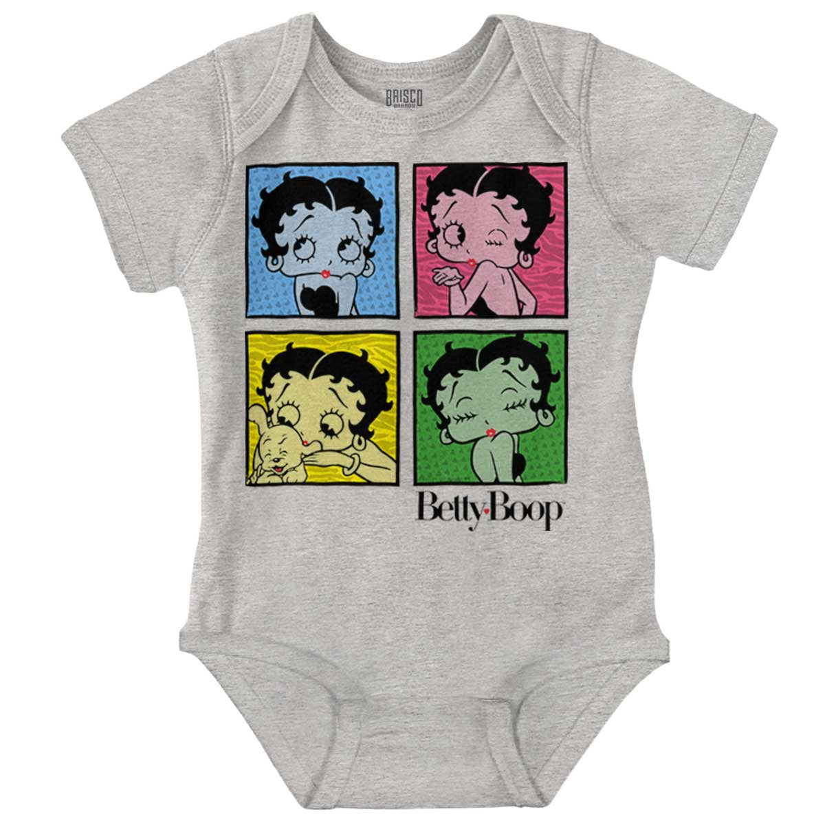 Betty Boop Classic Cartoon Cute Bodysuit Jumper Girls Infant Baby ...