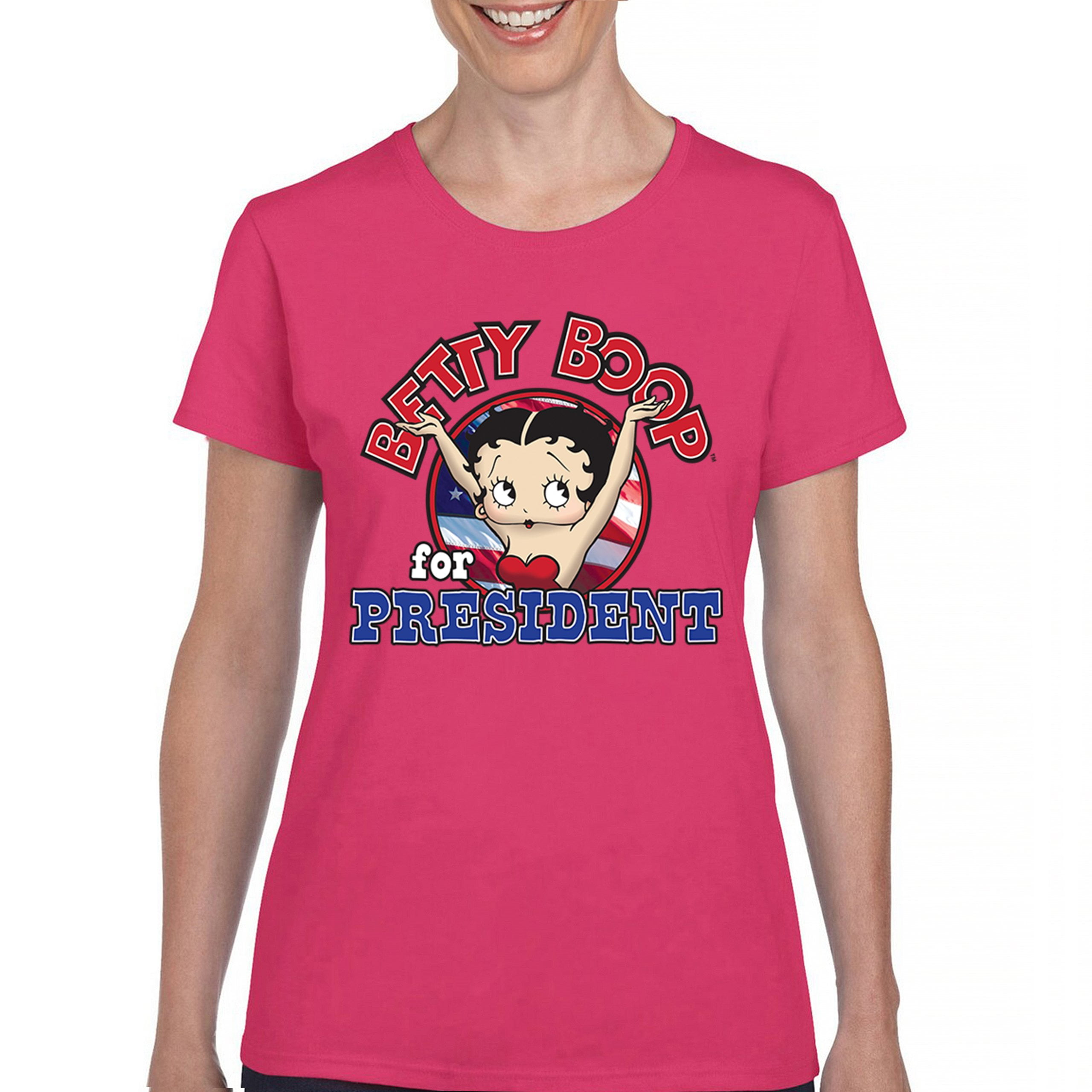 Betty Boop For President 2024 T-Shirt Funny Presidential Election Humor ...