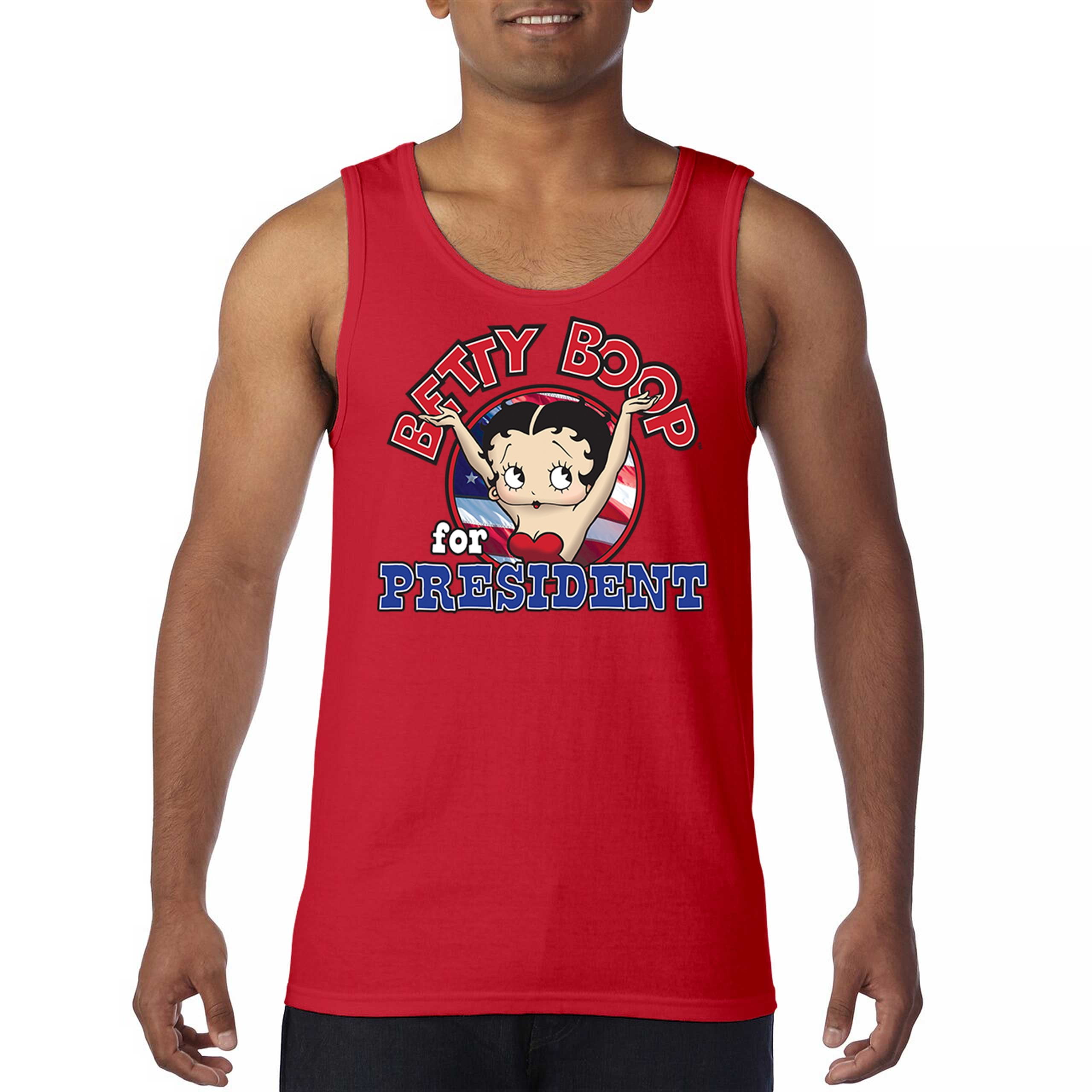 Betty Boop For President 2024 Tank Top Funny Presidential Election ...