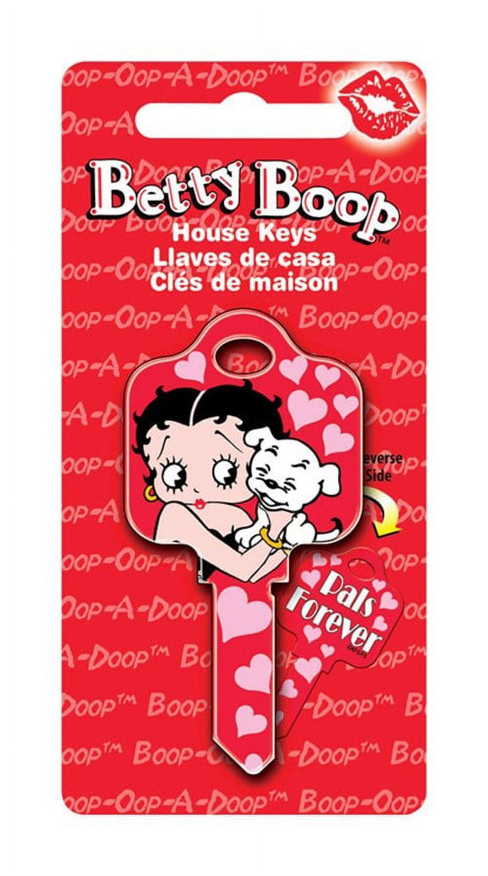 Betty Boop House/Office Key Blank SC1 Single sided Brass For Schlage ...