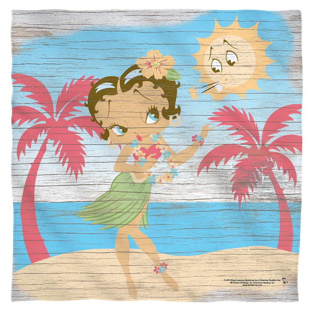 Betty Boop Hula Boop Bandana (21 in x 21 in) - Walmart.com
