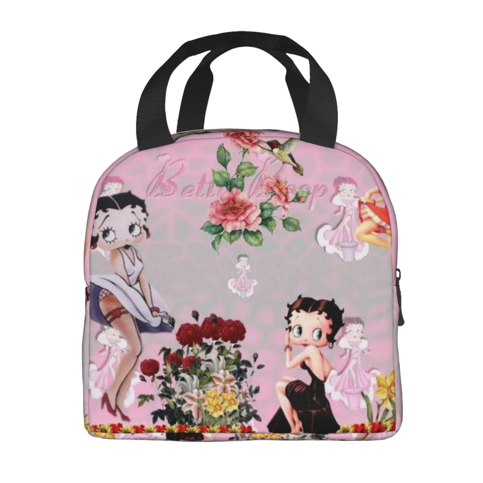 Betty Boop Insulated Lunch Bags Reusable Lunch Box, Cooler Lunch Bag ...