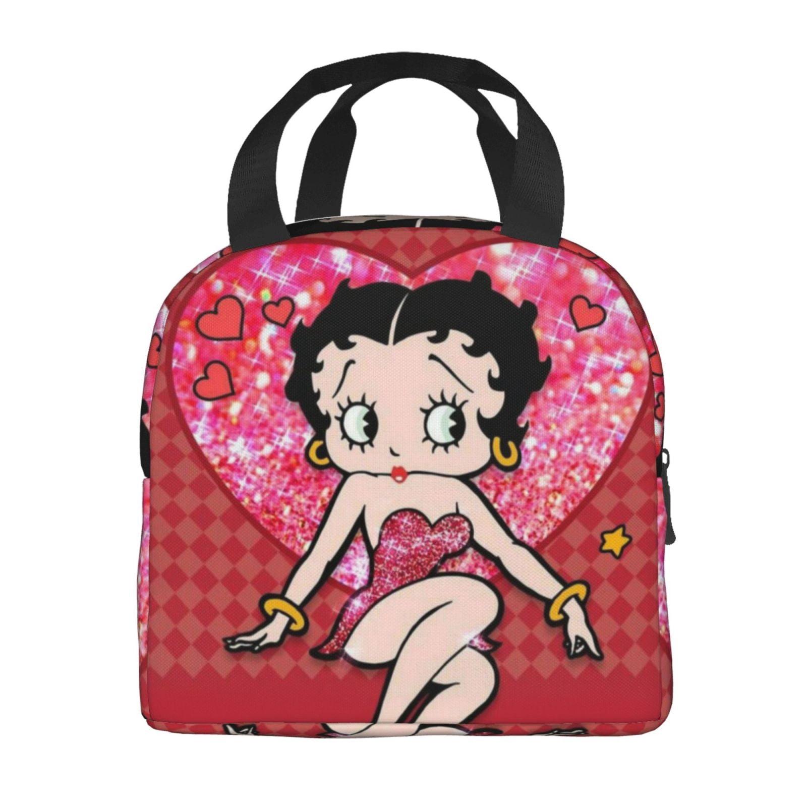 Betty Boop Insulated Lunch Bags Reusable Lunch Box, Cooler Lunch Bag ...