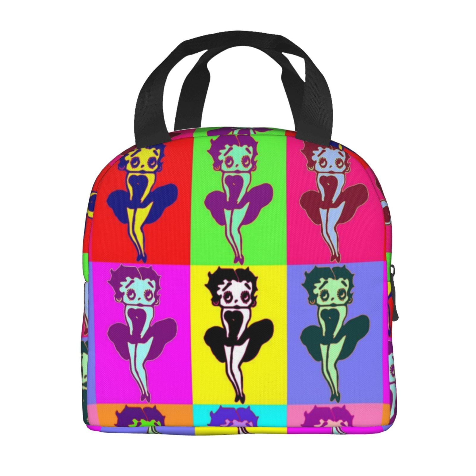 Betty Boop Insulated Lunch Bags Reusable Lunch Box, Cooler Lunch Bag ...