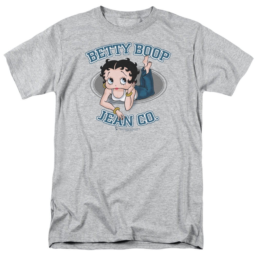Betty Boop Jean Co Officially Licensed Adult T-Shirt L - Walmart.com