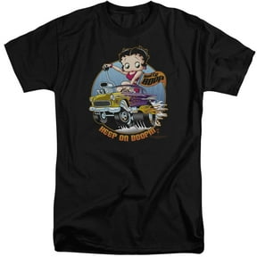 Betty Boop Rebel Rider Mens Short Sleeve Shirt - Walmart.com