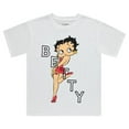 Betty Boop Women's T-shirt, Graphic Print Classic Cartoon Betty Boop ...