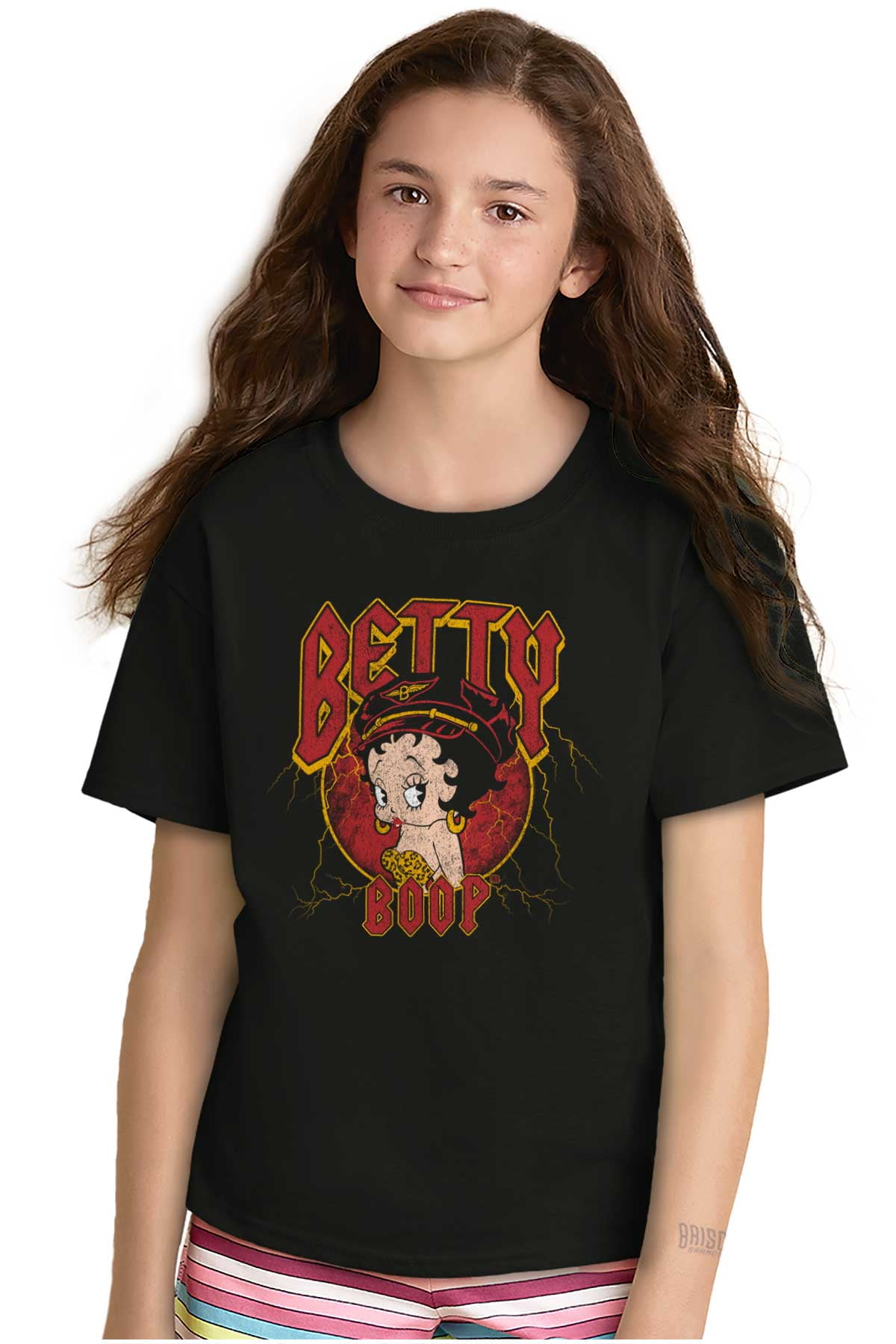 Betty Boop Leopard Print Cutie Girls Kids T Shirt Tees Teen Brisco ...