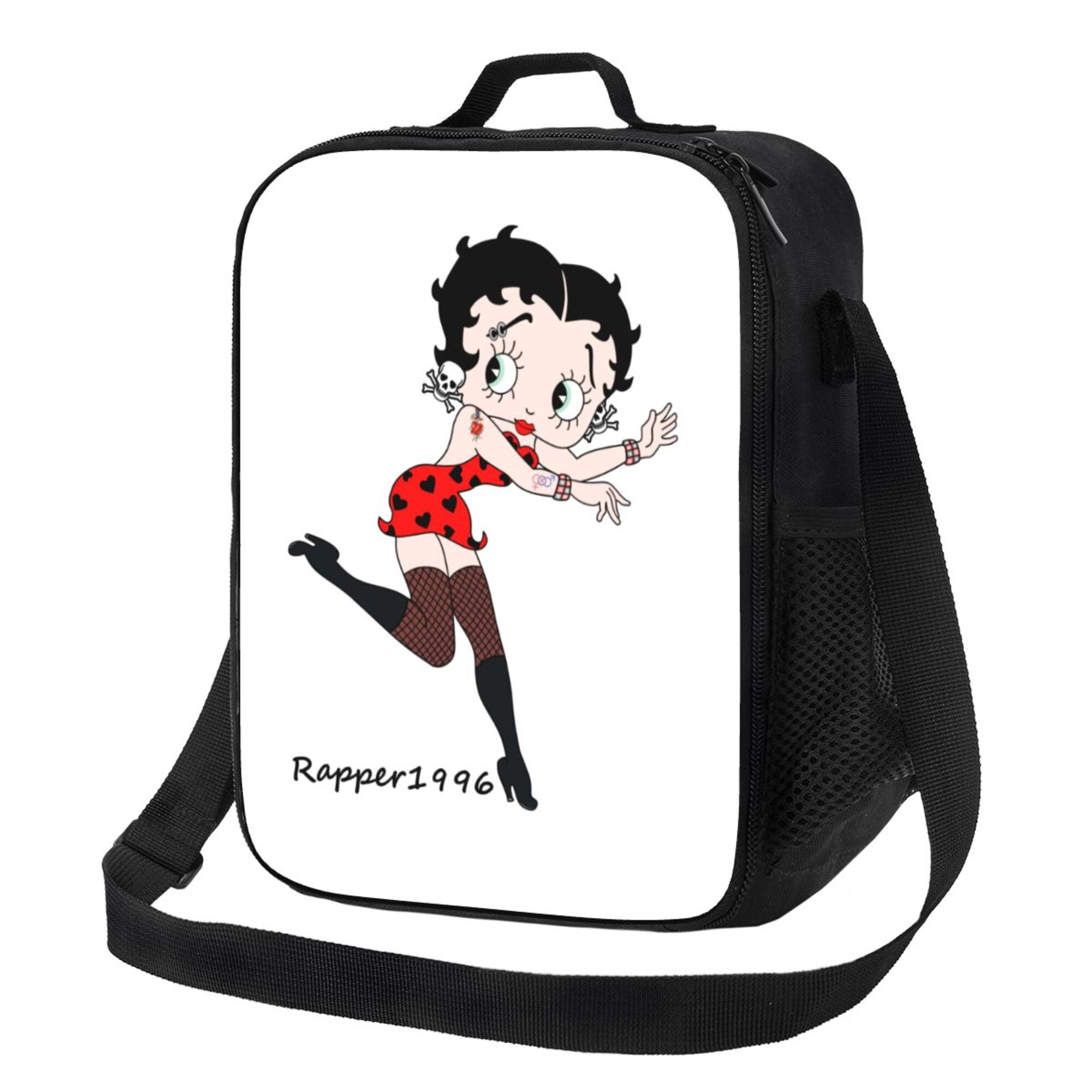 Betty Boop Lunch Bag For Women Men, Cartoon Lunch Box, Large Capacity ...