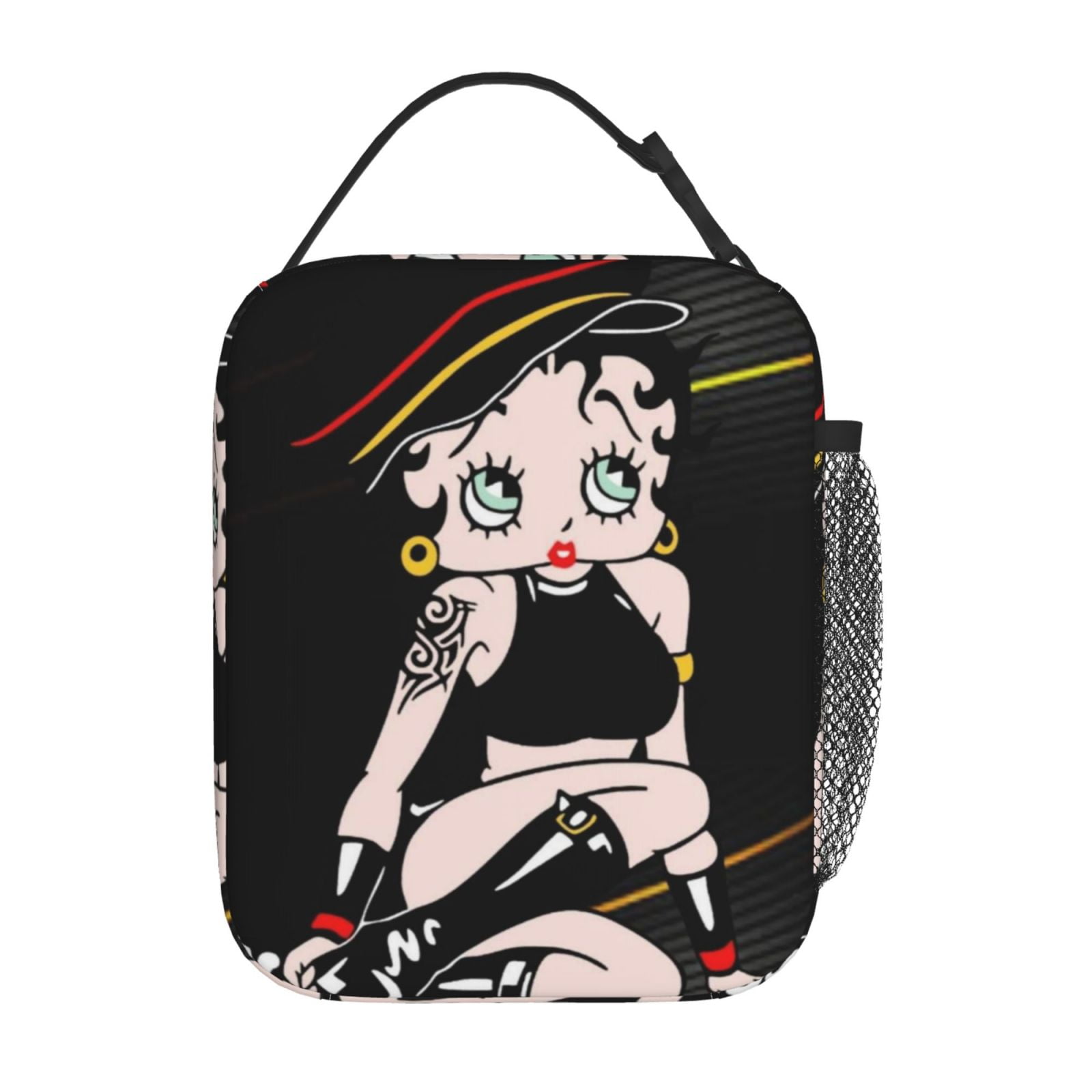 Betty Boop Lunch Bag For Women Men Cartoon Lunch Box Large Capacity ...