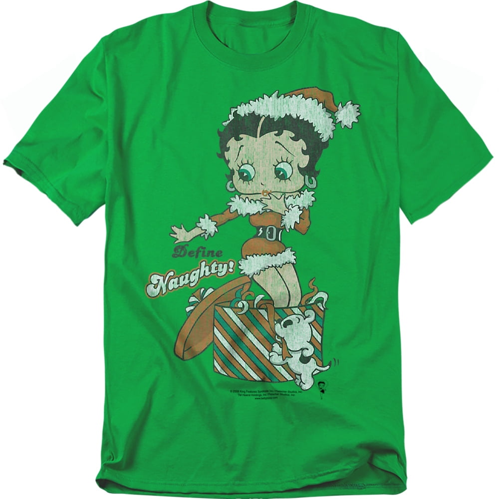 Betty Boop T-Shirt Define Naughty Unisex Graphic Tee For Men & Women ...