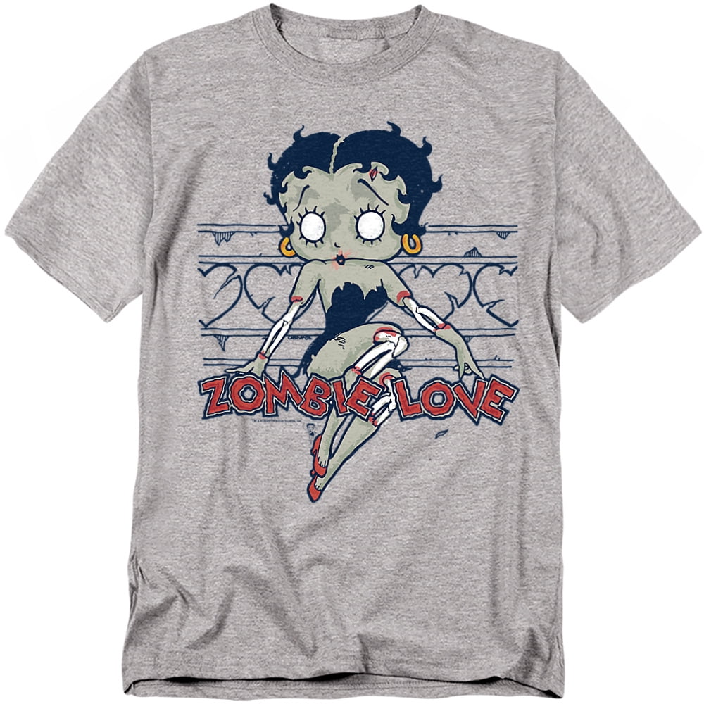 Betty Boop T-Shirt Zombie Pinup Unisex Graphic Tee For Men & Women ...