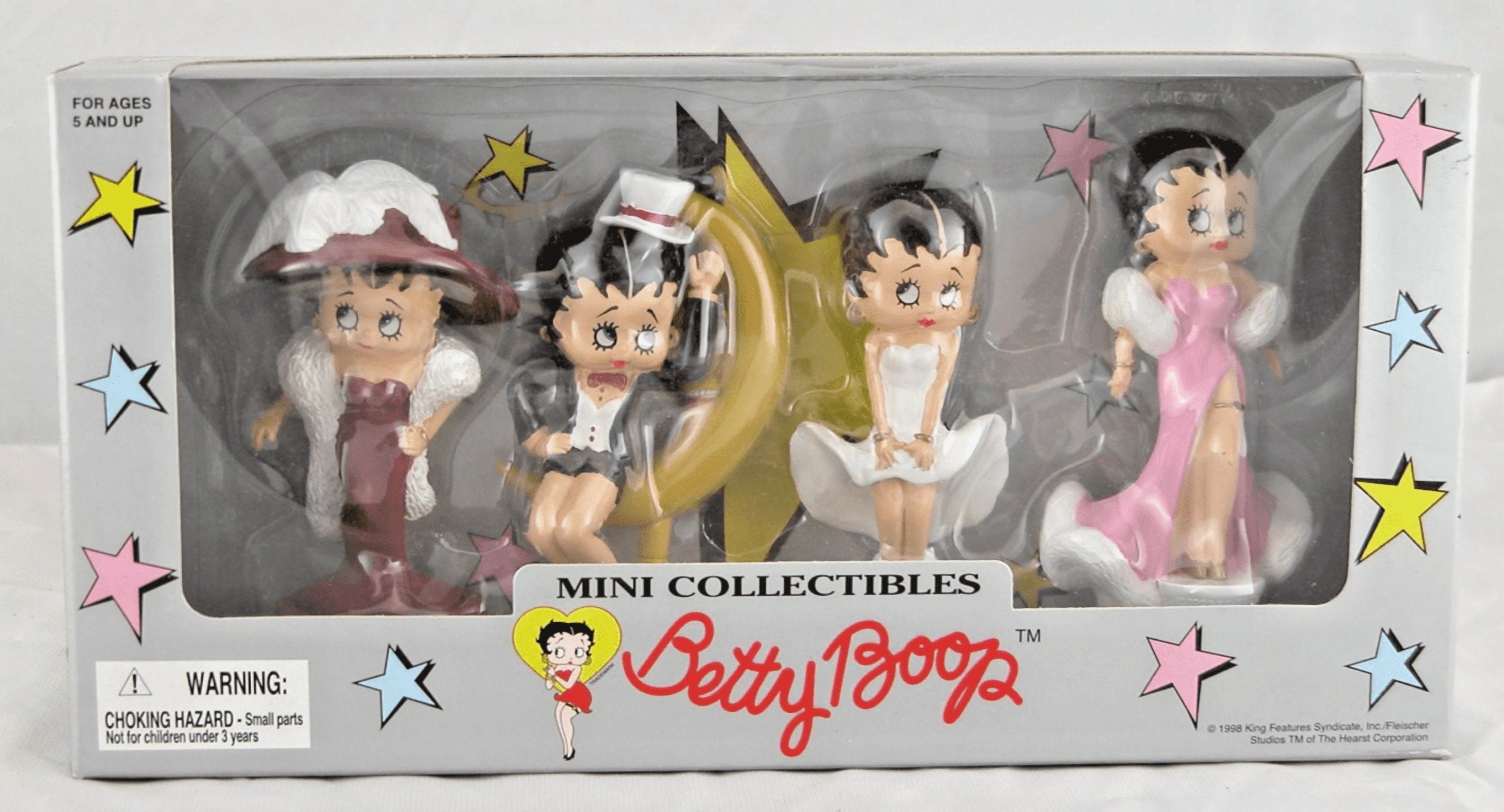 Betty Boop Mini Collectible 4" Tall Doll Vintage Y2K Antique 2000's Box ...