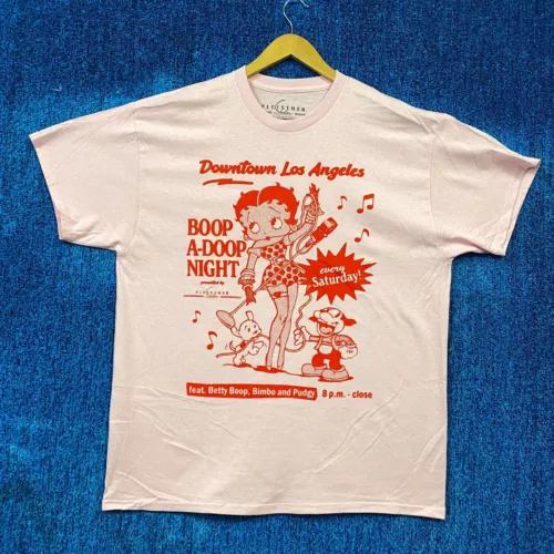Betty Boop Pudy Bimbo Boop A Doop Night DTLA Movie Tee - Walmart.com