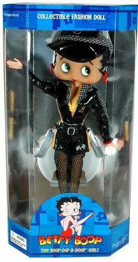 Betty Boop Racing Girl Car Sow Biker Leather Outfit Doll 12 Betty Boop Racing Girl Car Sow Biker Leather Outfit Doll 12