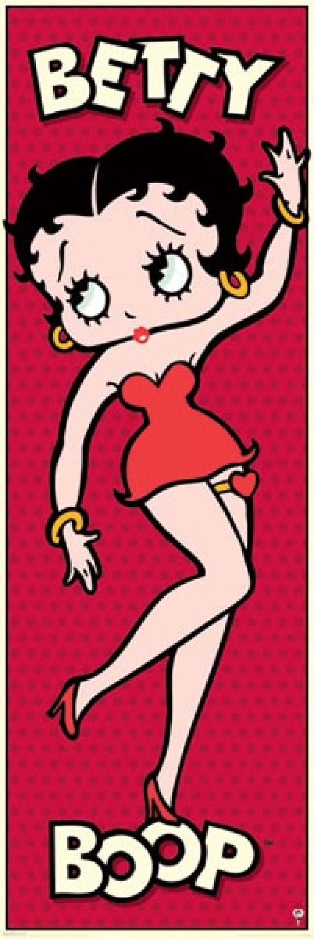 Betty Boop Red Poster (24 x 36) - Walmart.com