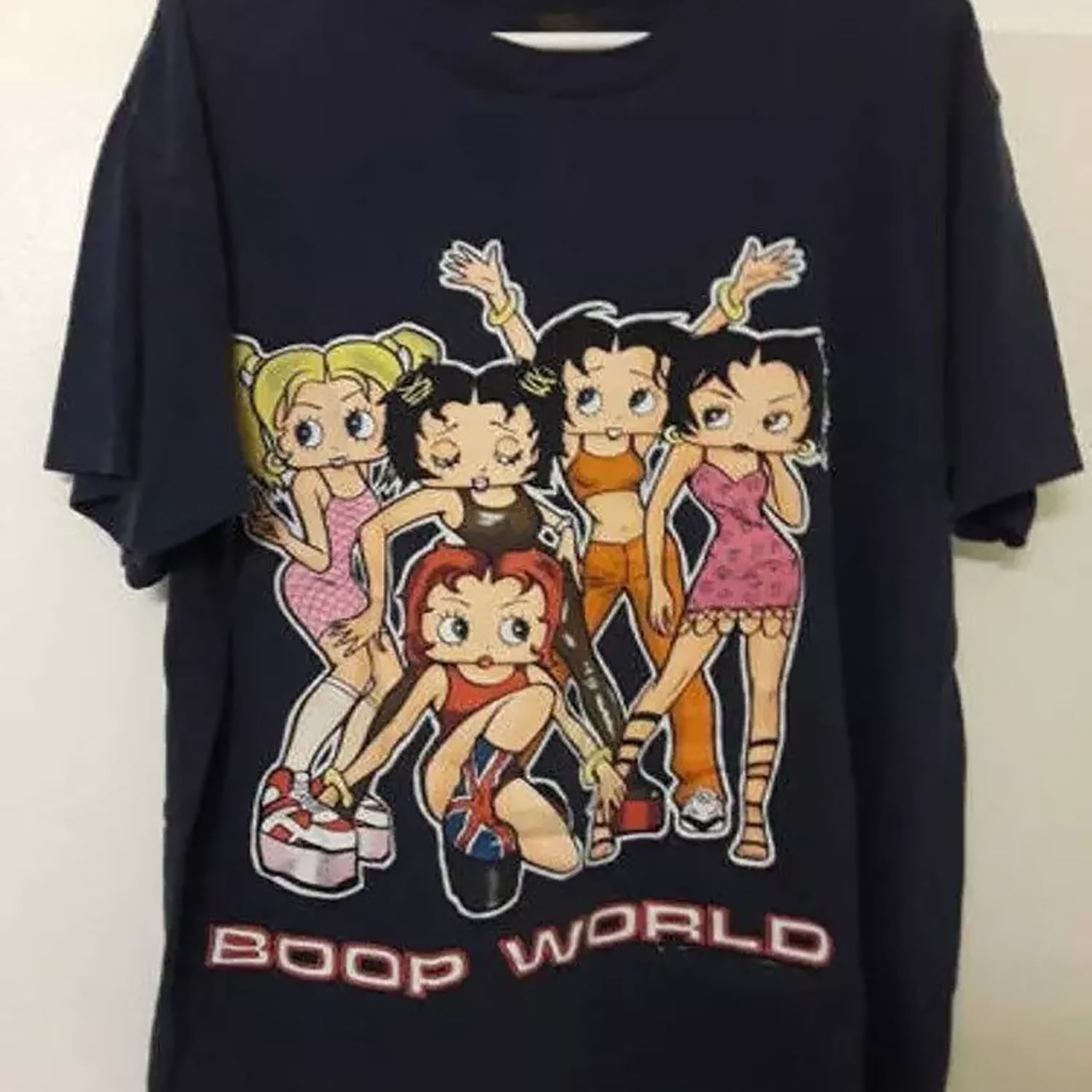 Betty Boop Spice Girls Boop World Spice World T Shirt - Walmart.com